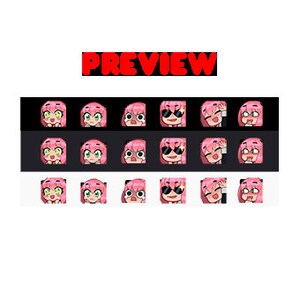 Anime Anya Emote Pack for Twitch\discord - Etsy