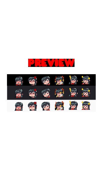 Anime Yor Emote Pack for Twitch\discord - Etsy