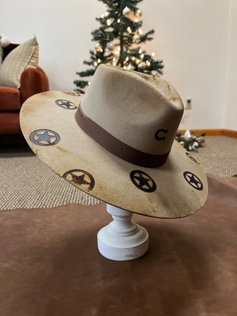 Custom Branded Charlie One Horse Felt Hat - Stars - Etsy