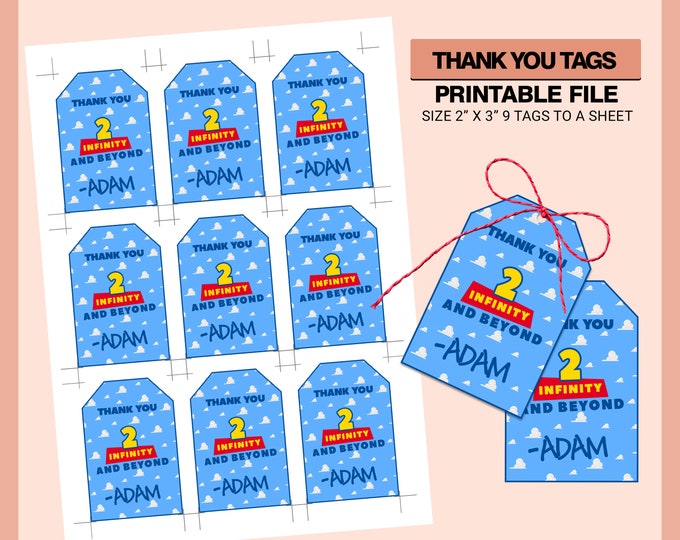 You've Got a Friend in Me! - Toy Story - Party Favor/goody Tags! - Etsy ...