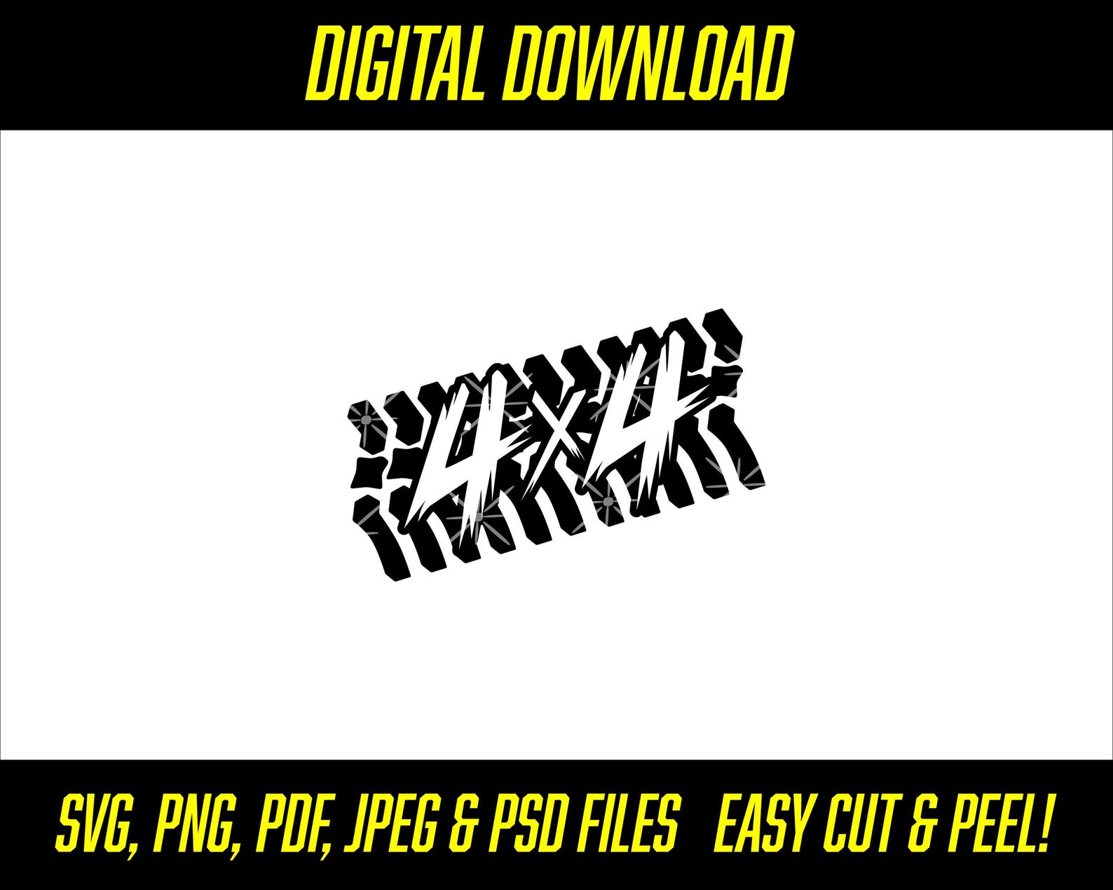 4x4 Offroad Png, Pdf, Svg & Jpeg Files - Etsy