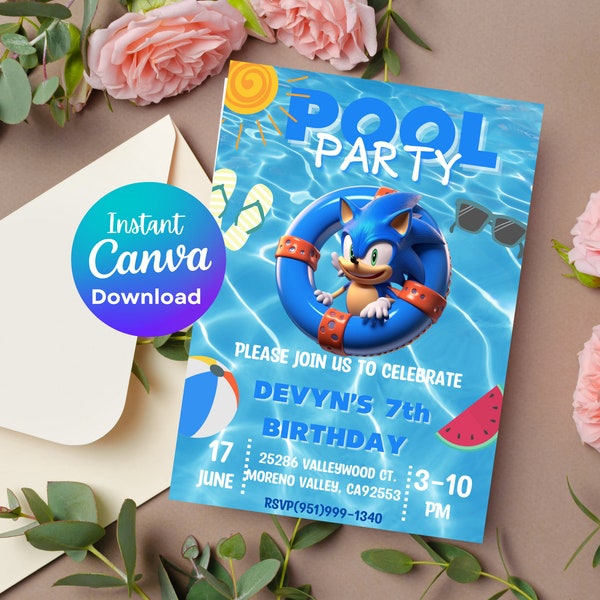 Pool Party Decor - Etsy