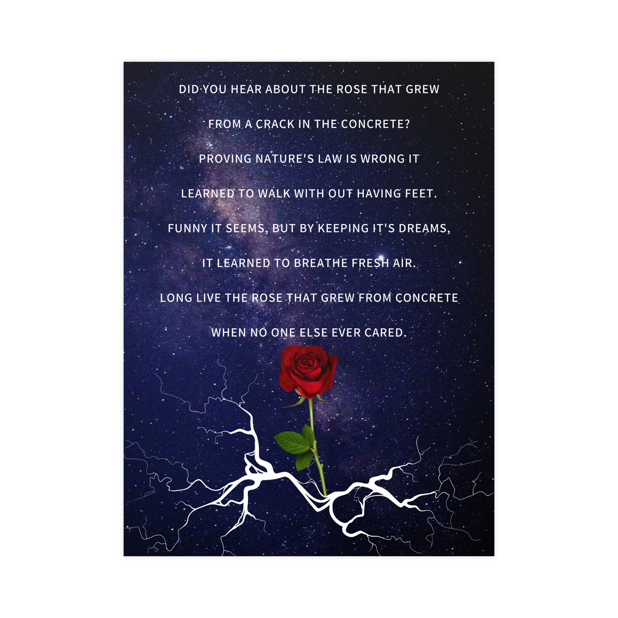 The Rose That Grew From Concrete Book Cover