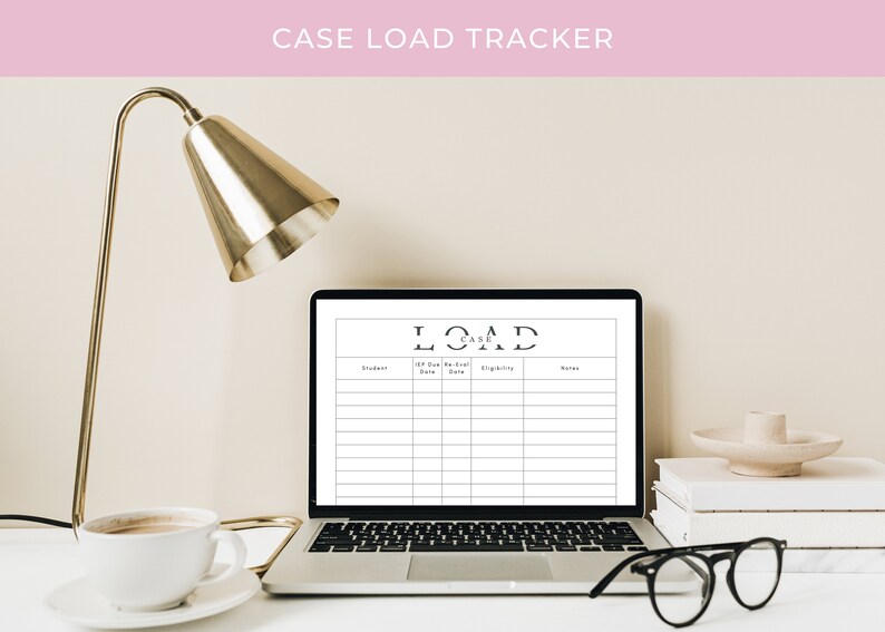 Case Load Tracker Educator Forms Build Your Own Planner - Etsy