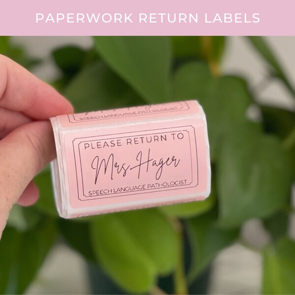 Please Return to Label - Etsy