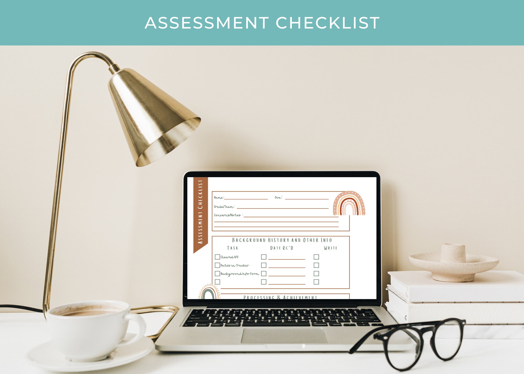 Assessment Checklist | School Psychologist Forms - Etsy