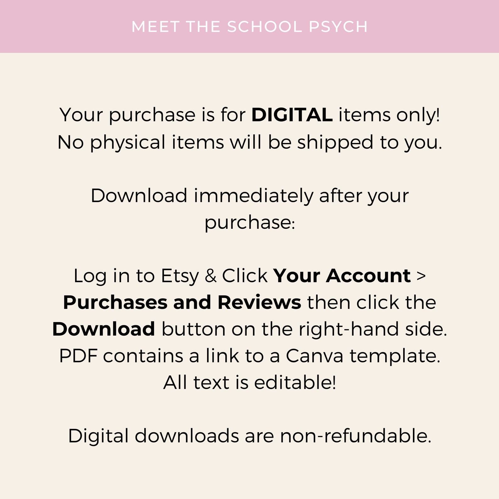 Meet the School Psychologist Customizable Flyer | FULLY Editable in ...