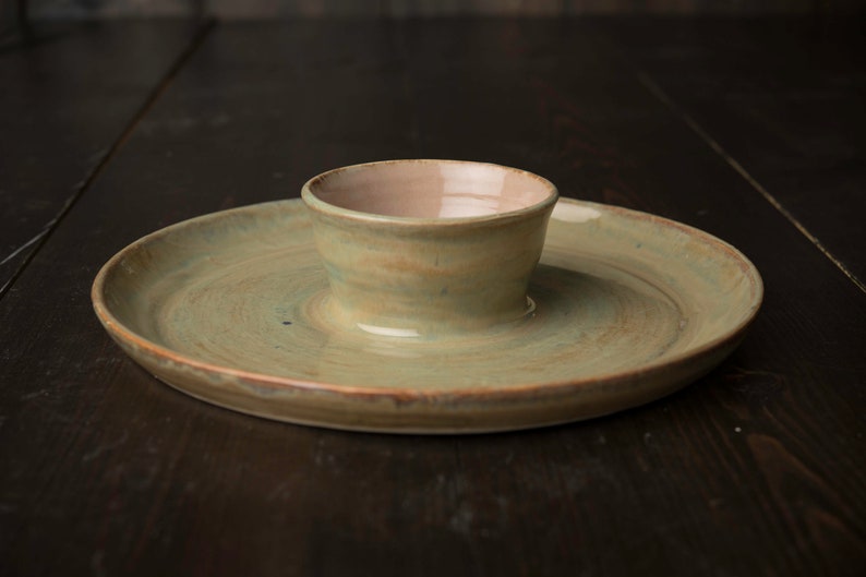 Handmade Ceramic Chip and Dip Duo - Etsy