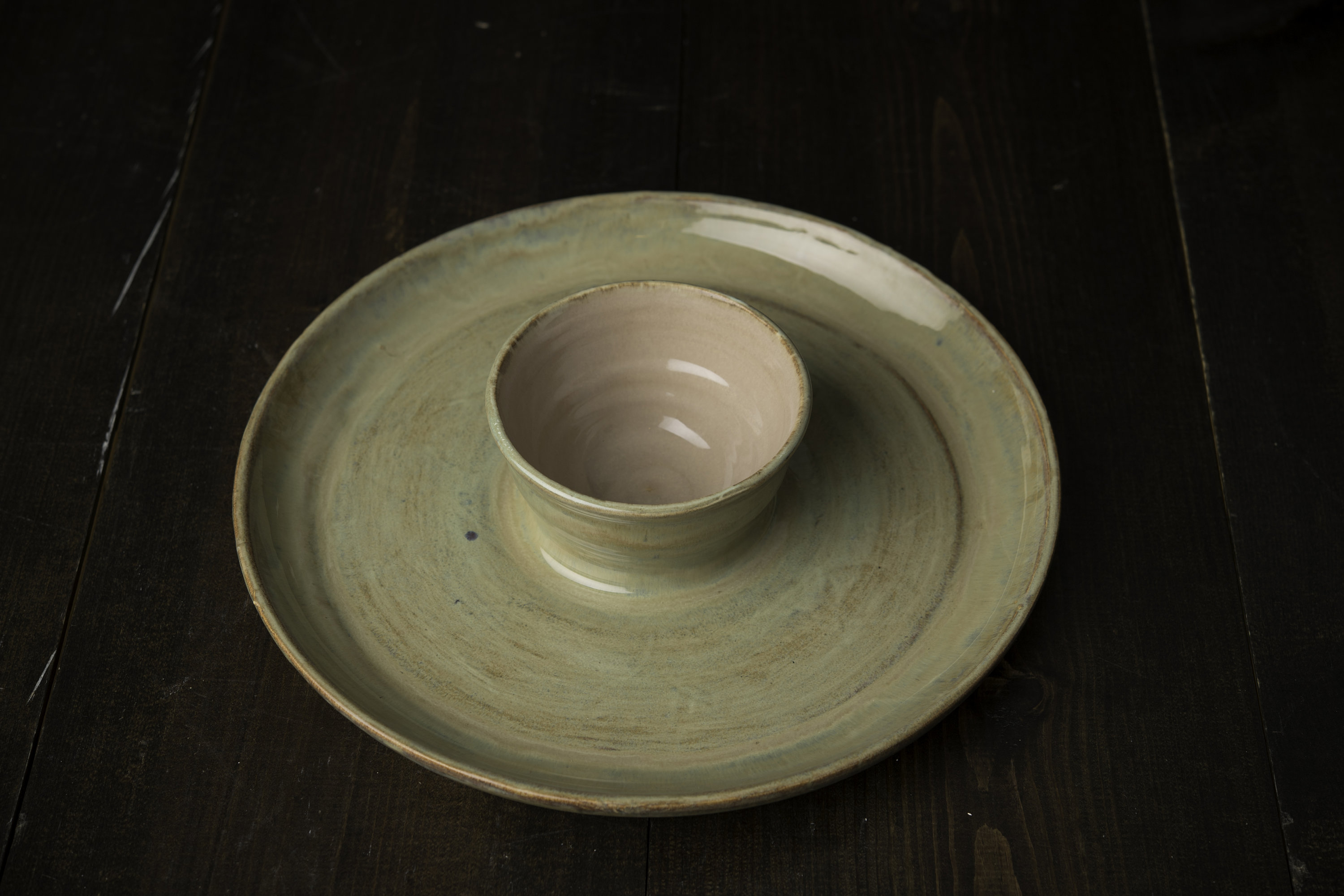 Handmade Ceramic Chip and Dip Duo - Etsy