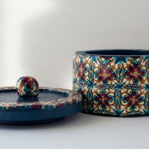 Decorative Keepsake Round Wooden Box With Lid, Unique Gift - Etsy