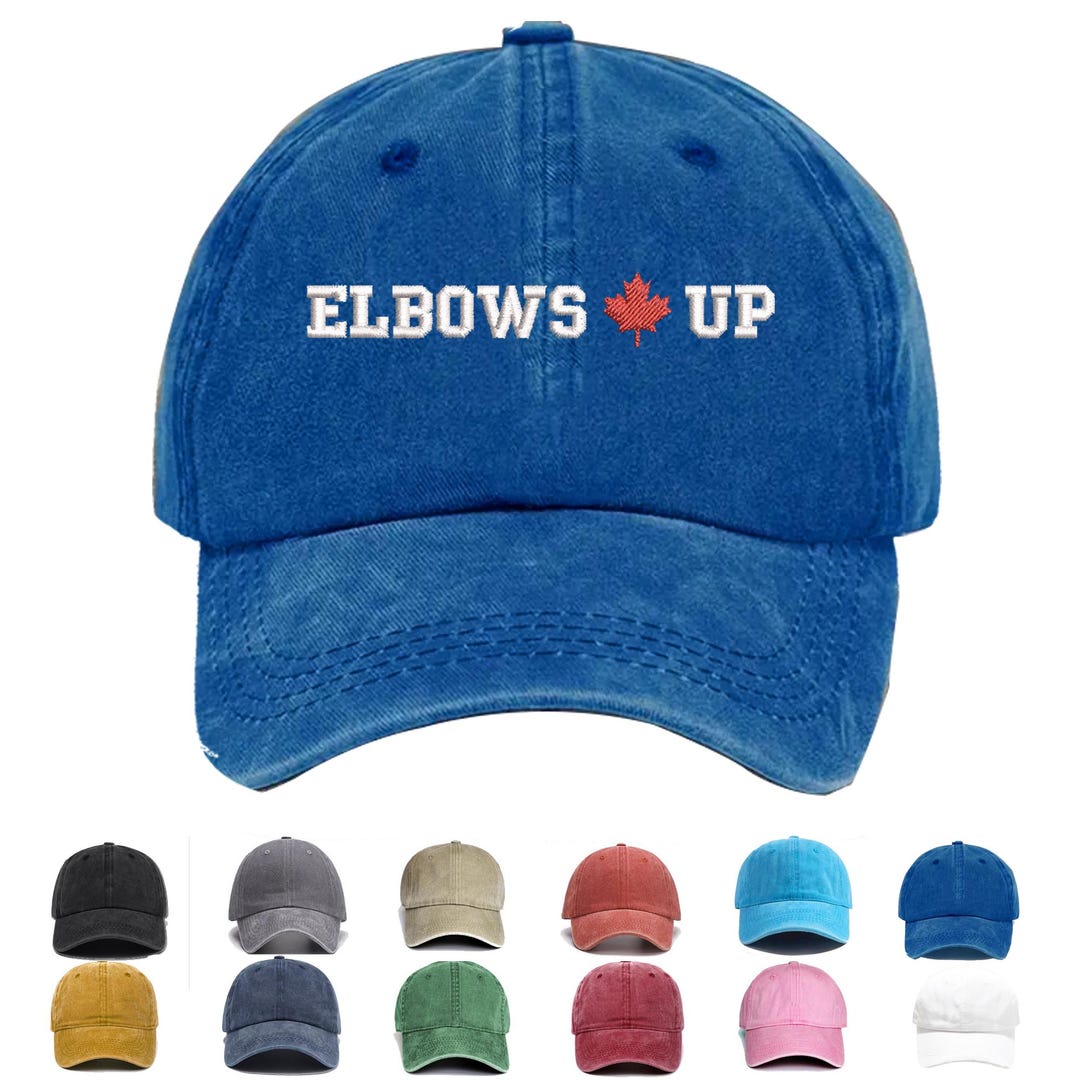 Elbows up Hat | Embroidered Canada Hat | Canadian Independence Hat ...