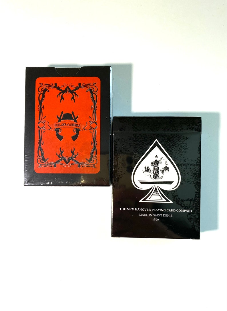 RDR Outlaws of America: Playing Cards - Etsy