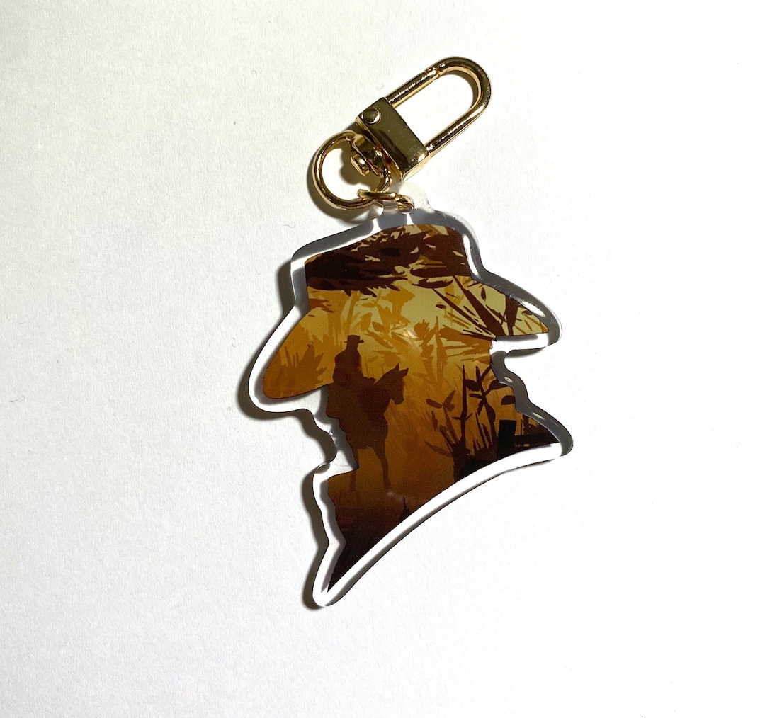 RDR Silhouette Keychain - Double Sided, Epoxy-acrylic, 2.5” Height - Etsy