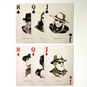RDR Outlaws of America: Playing Cards - Etsy