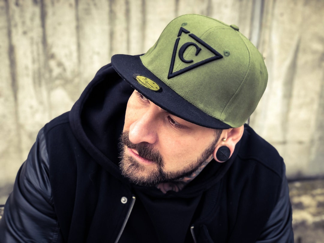 Snapback Hat Green Mighty Eagle Bird Nature Capiche Baseball Cap Cool ...