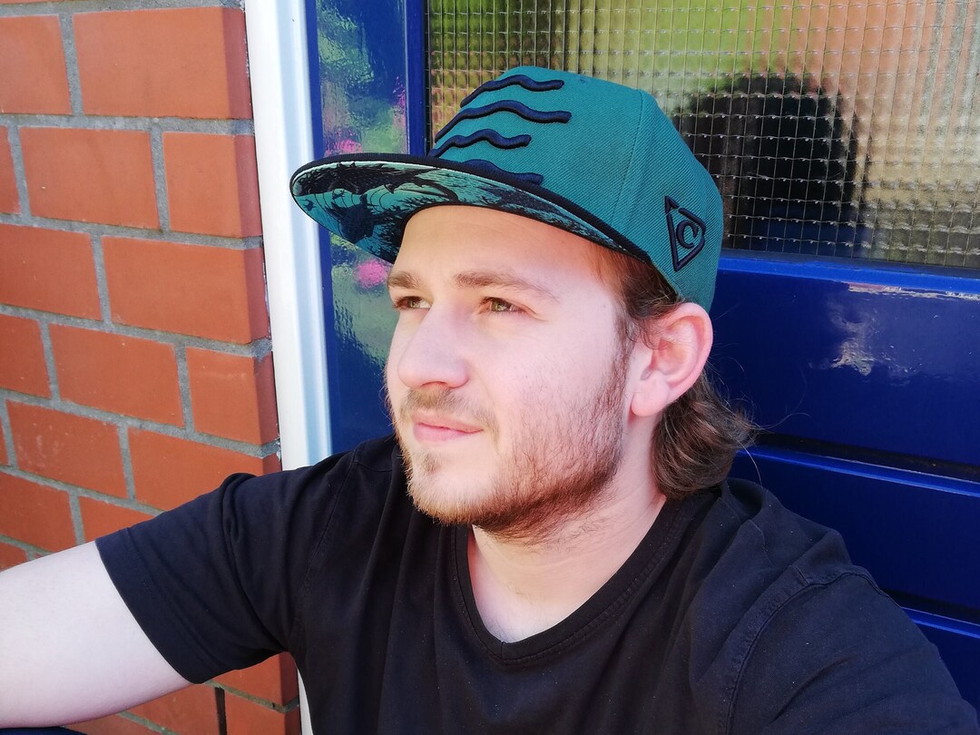 Snapback Hat Green Shark Black Sea Ocean Capiche Baseball Cap Cool Hats ...