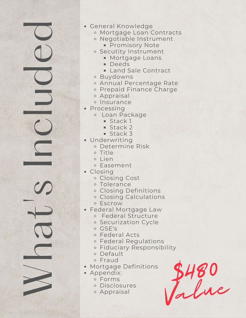 Mortgage Loan Officer License Study Guide | SAFE Exam Training | NMLS ...