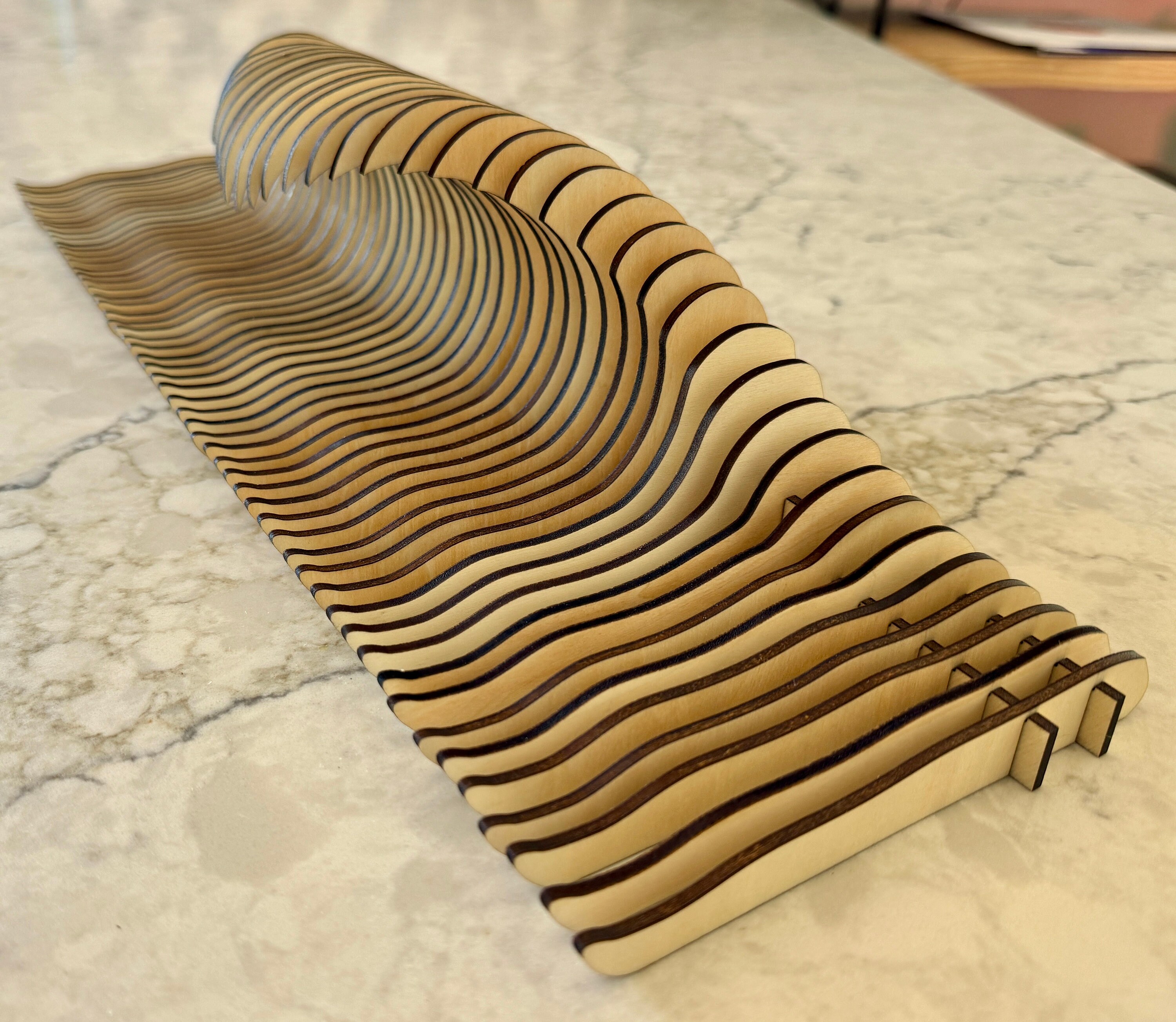 Breaking Wave Laser Cut DIY Digital Files - Etsy