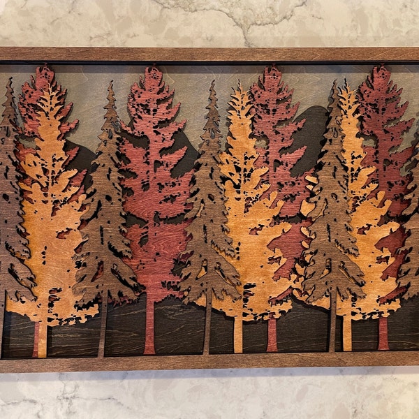 Cabin Wall Art - Etsy