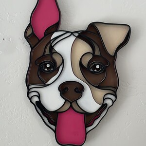 Your Pet - Custom Artistic Stained Wood Multi-layer Mandala - Unique ...