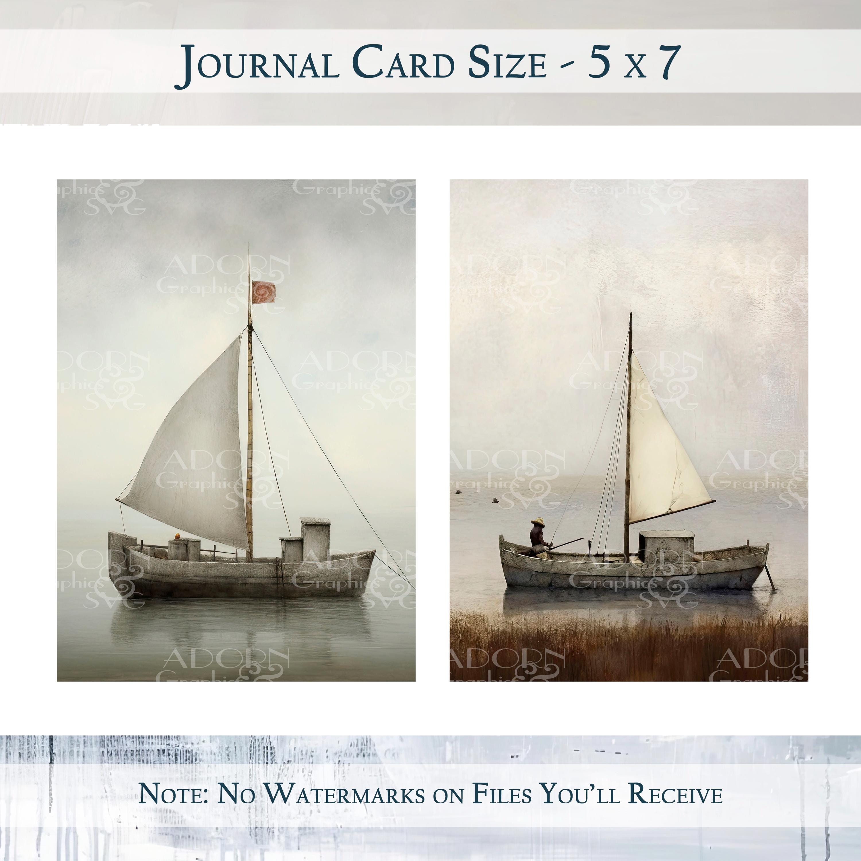 Moody Junk Journal Pages | Collage Ephemera | Journaling Cards ...