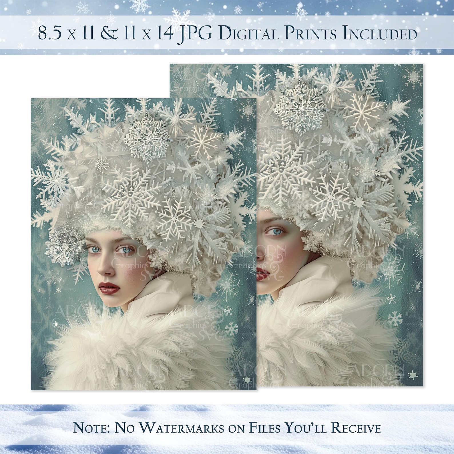 Winter ATC Cards | Collage Ephemera | Journaling Cards | Printable ...