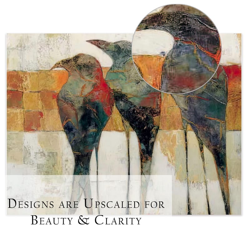 Crow Art Backgrounds • Mixed Media Bird Collage Pages • Junk Journal ...