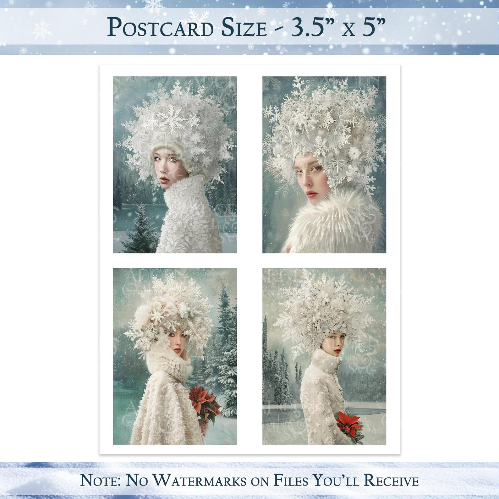 Winter ATC Cards | Collage Ephemera | Journaling Cards | Printable ...
