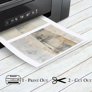 Hush - Junk Journal Paper - Background Pages - Junk Journal Supplies ...