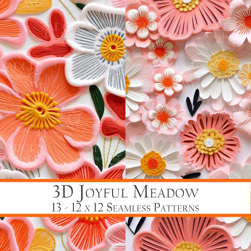 Faux Embroidery Seamless - Etsy