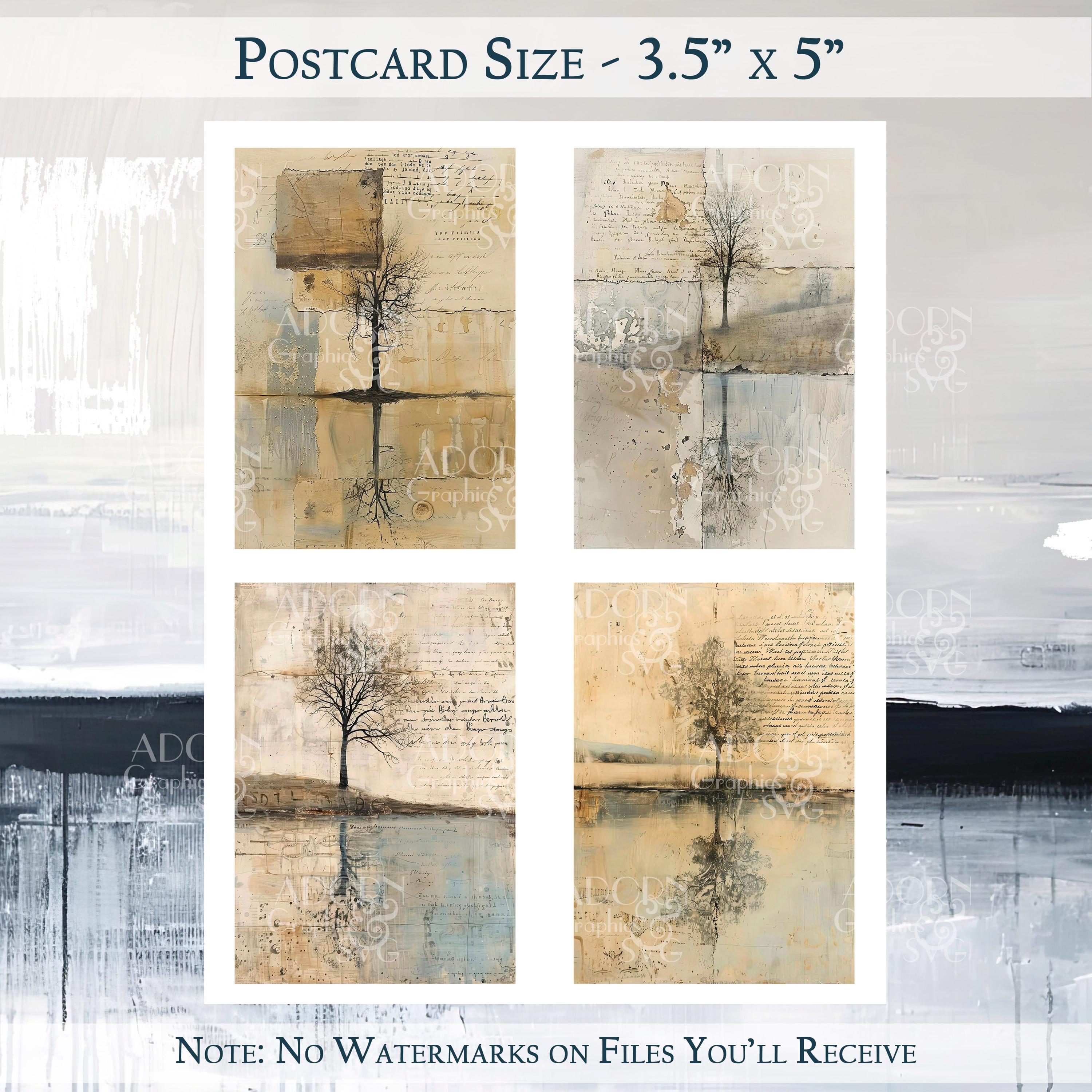 The Stillness - Junk Journal Pages - Background Papers - Scrapbooking ...