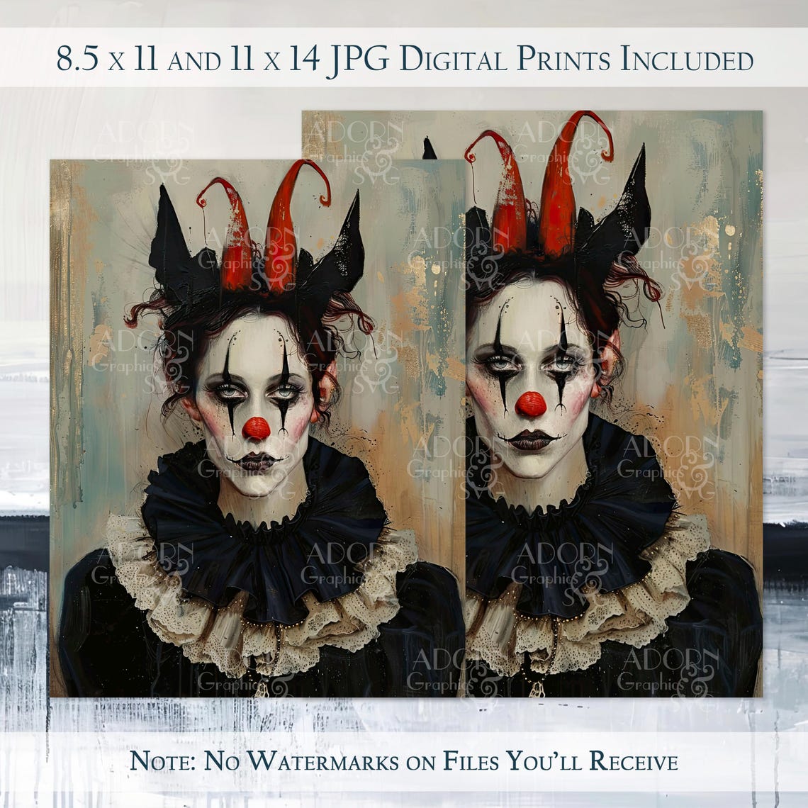 She Joined the Circus, Clown Junk Journal Pages, Carnival Collage Sheet ...