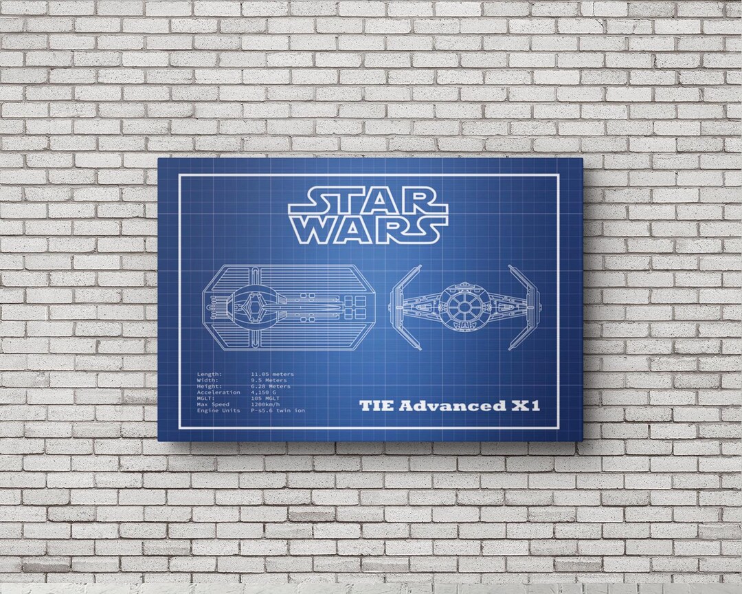 Tie Fighter Poster, Star Wars, Star Wars Art, Star Wars Poster, Mancave ...