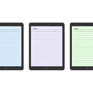 Colorful Notes Template | Aesthetic Digital Download | Printable PDF - Etsy