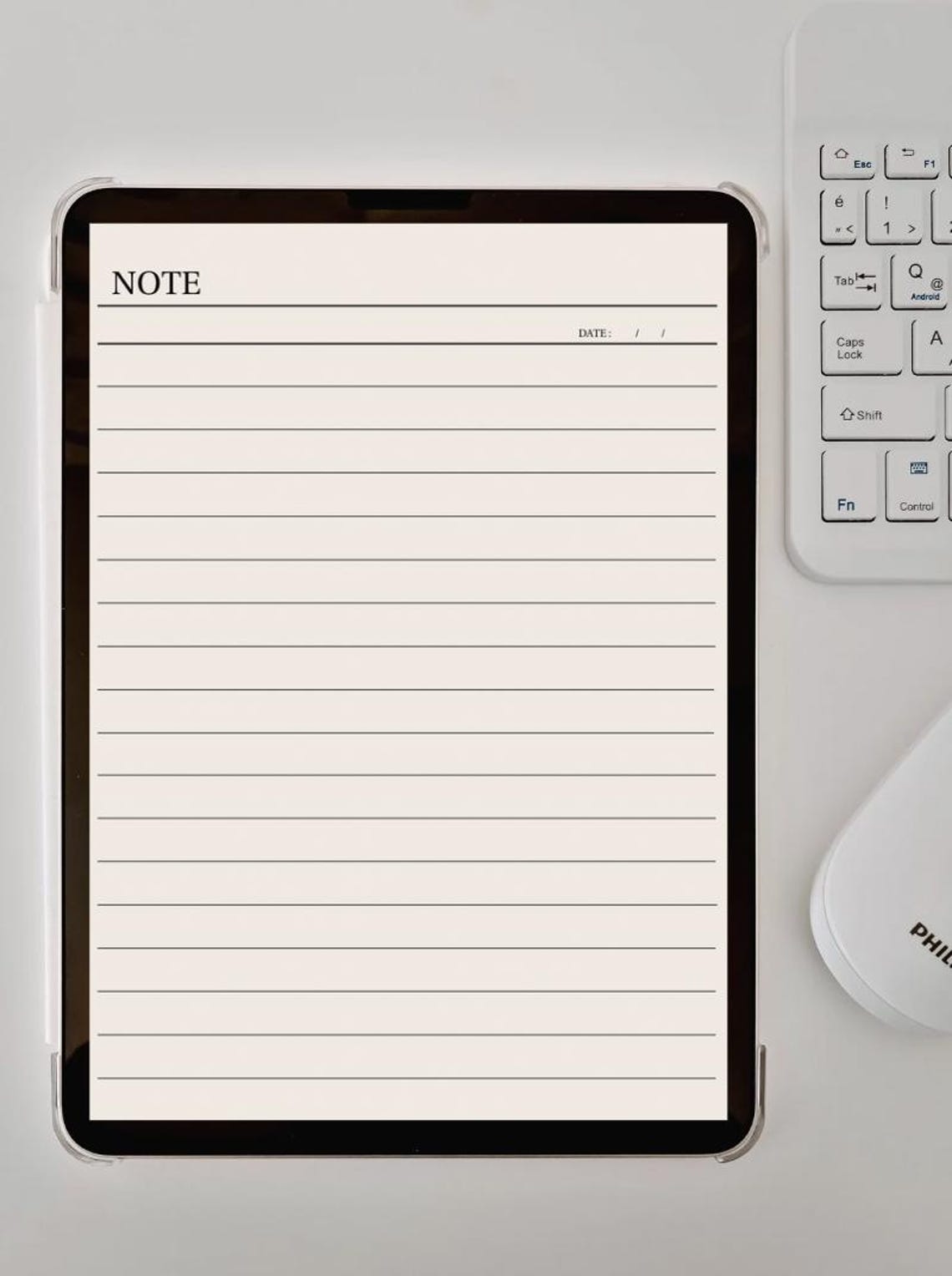 Colorful Notes Template | Aesthetic Digital Download | Printable PDF - Etsy