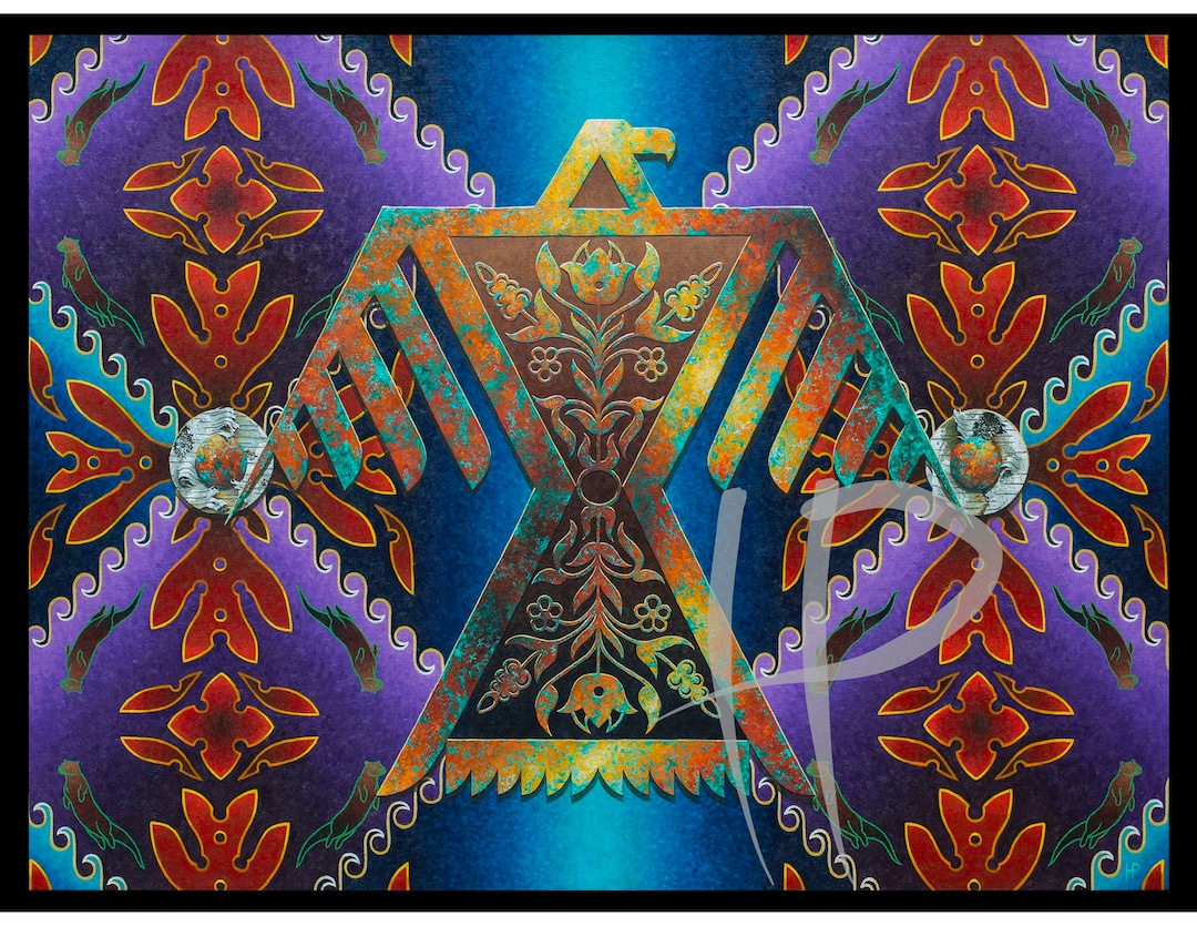 Copper Thunderbird 11 X 14 - Etsy