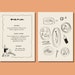 Sketched, Artsy, Hand Drawn Menu, Double Sided, Fun Illustrations ...