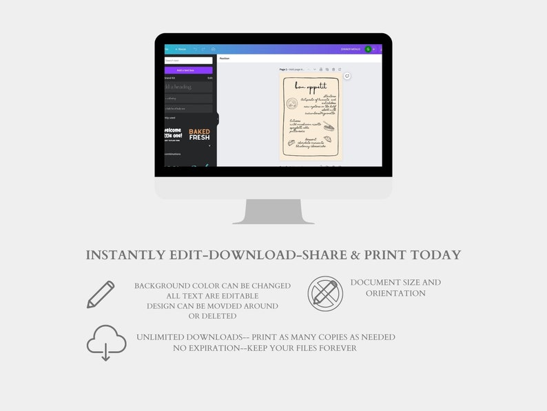 Whimsical Wedding Invitation, Hand Drawn Designs, Cute and Trendy ...