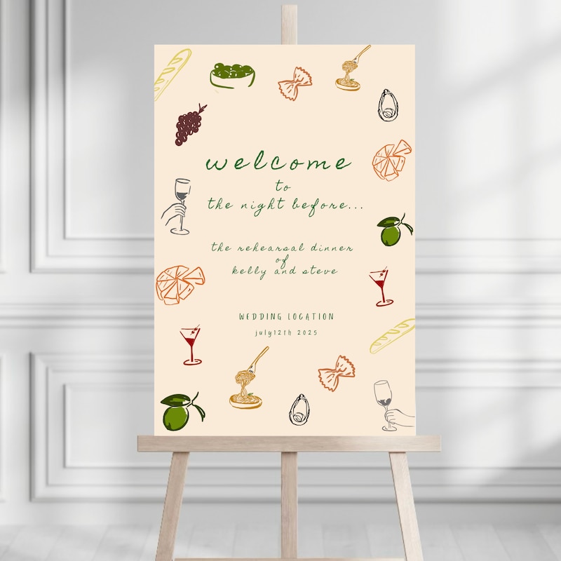 Italian Welcome Sign - Etsy