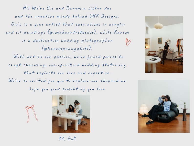 Whimsical Wedding Invitation, Hand Drawn Designs, Cute and Trendy ...