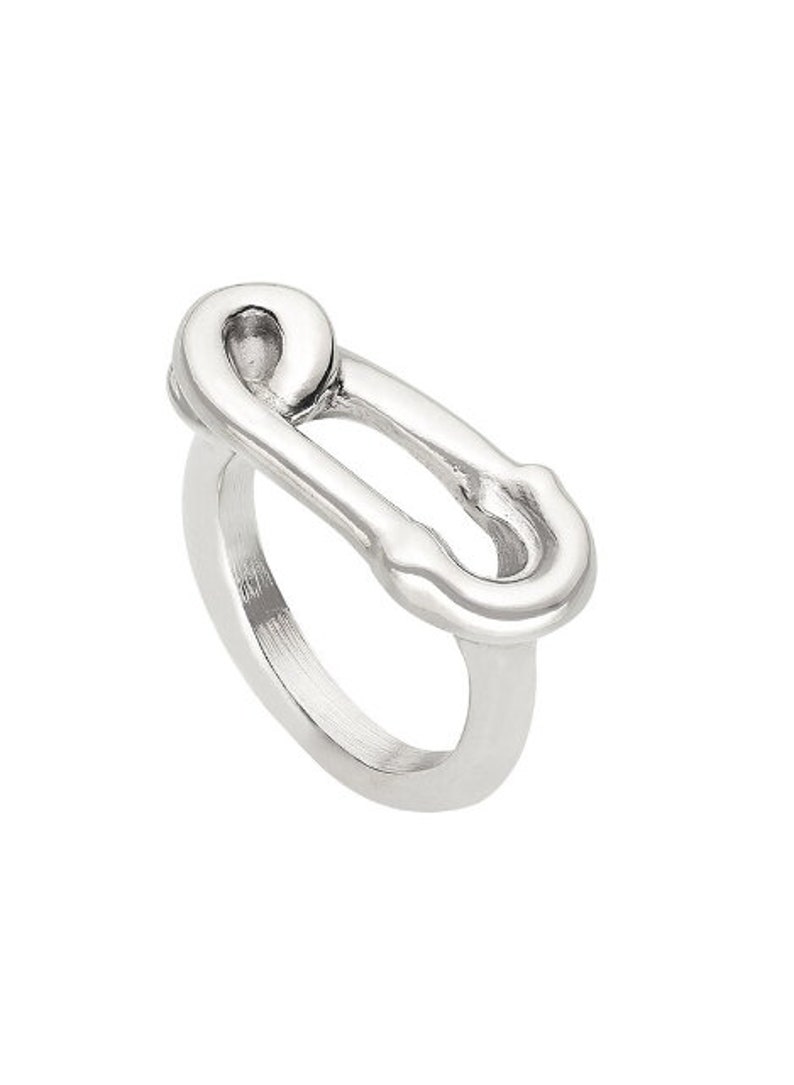 Tailormade Safety Pin Ring - Etsy