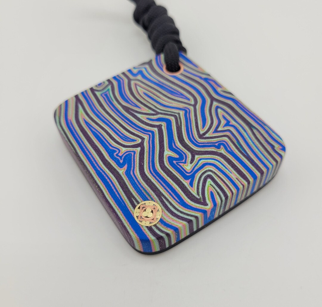 Micarta Worry Stone Keychain FOBS EDC Paracord Fidgeting Pocket - Etsy