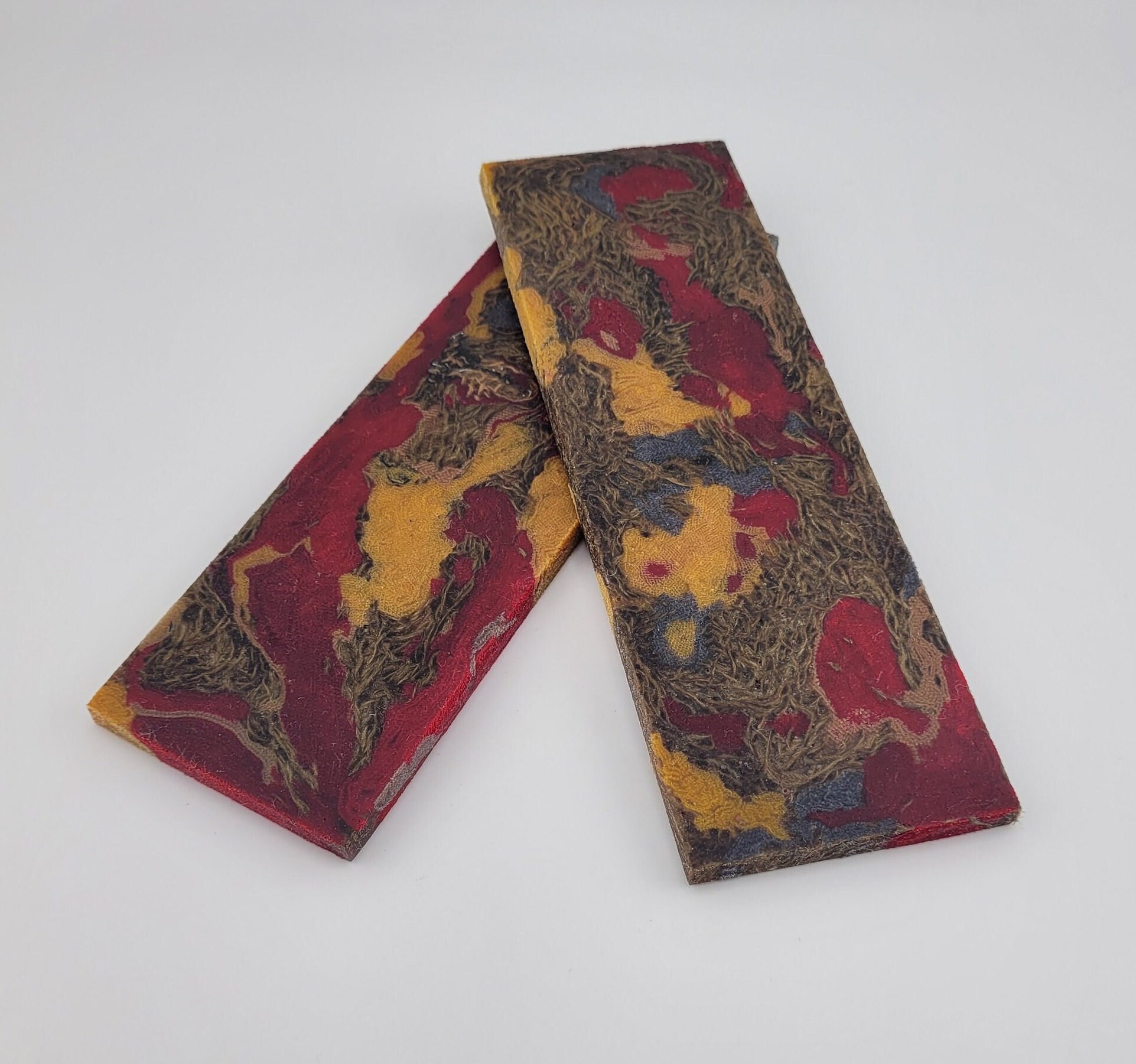 Burlap Rag Micarta Knife Handle Scales EDC Knife Handles Pocket - Etsy