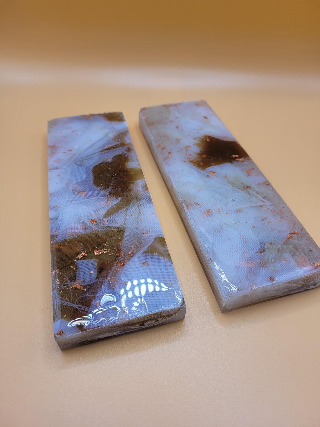 Rag Micarta Knife Handles EDC Knife Scales Resin Rag - Etsy