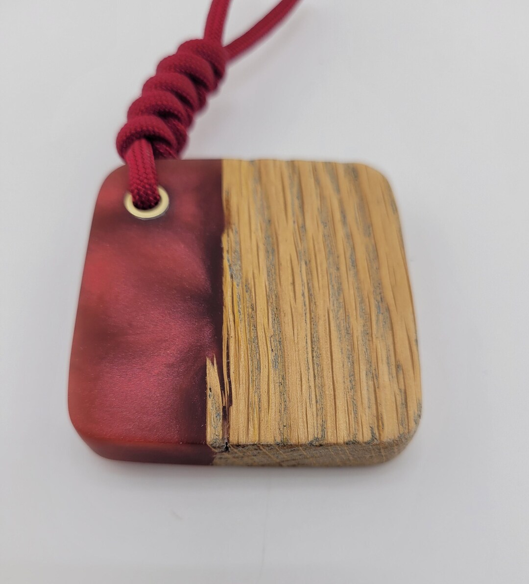 Worry Stone Keychain FOBS EDC Paracord Fidgeting Pocket - Etsy