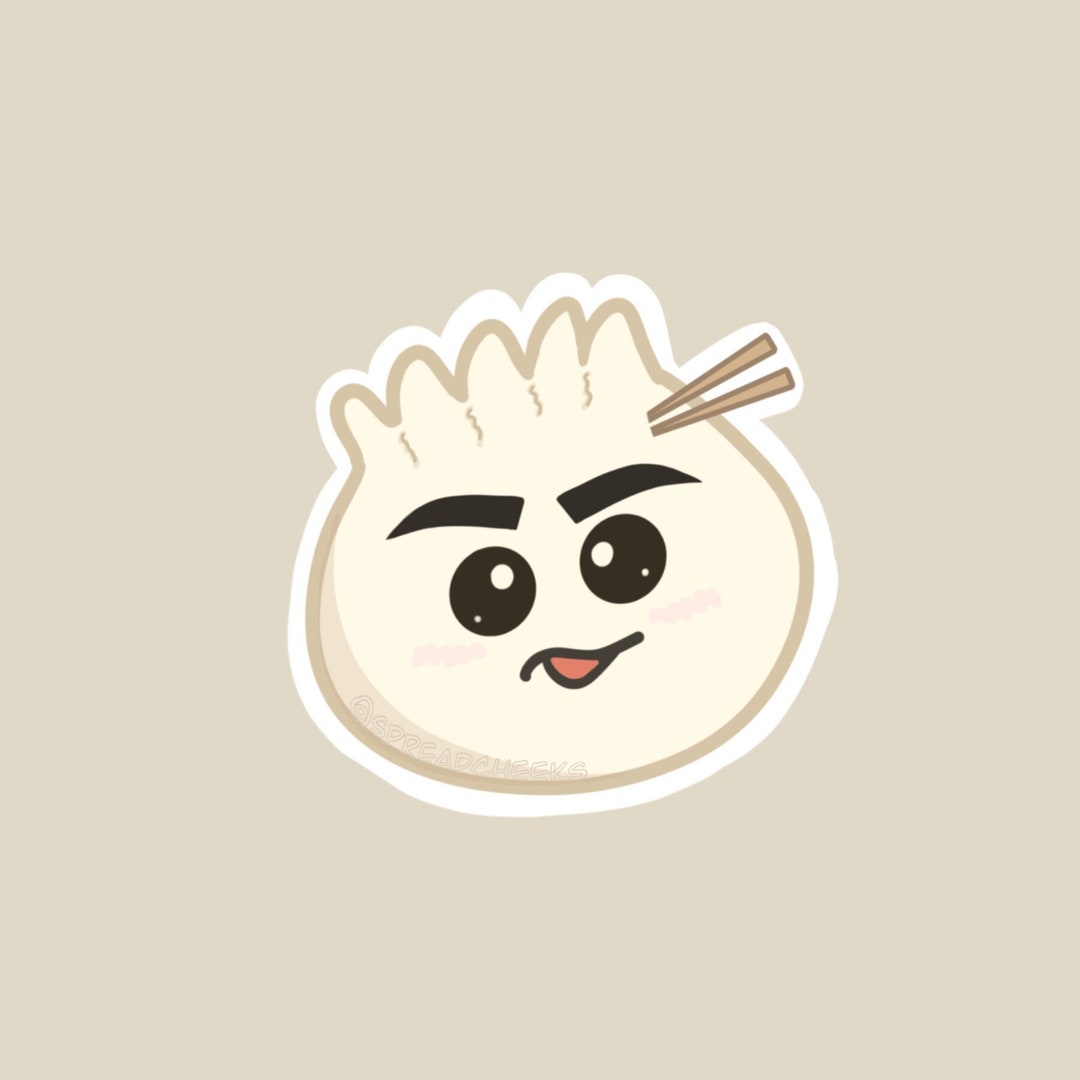 Dumpling Sticker Download Printable Sticker Download - Etsy