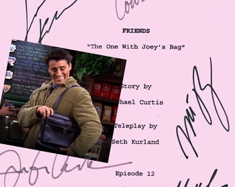 Signed Friends Script - Etsy