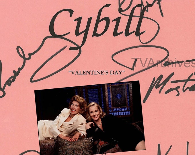 CYBILL Shepherd Christine Baranski TV Series Sitcom Script Signed ...