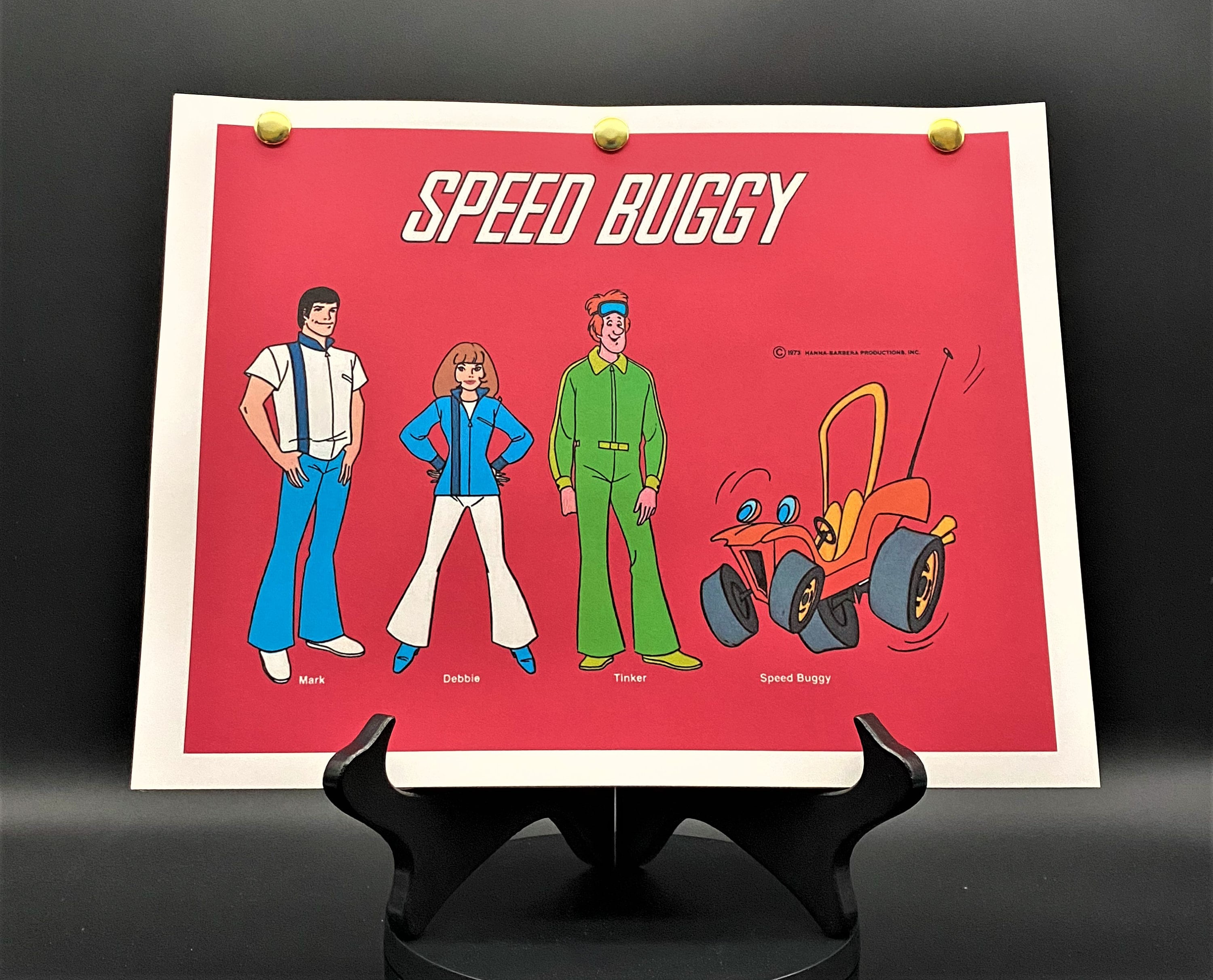 SPEED BUGGY TV Series 92 Storyboards Hanna-barbera Saturday - Etsy