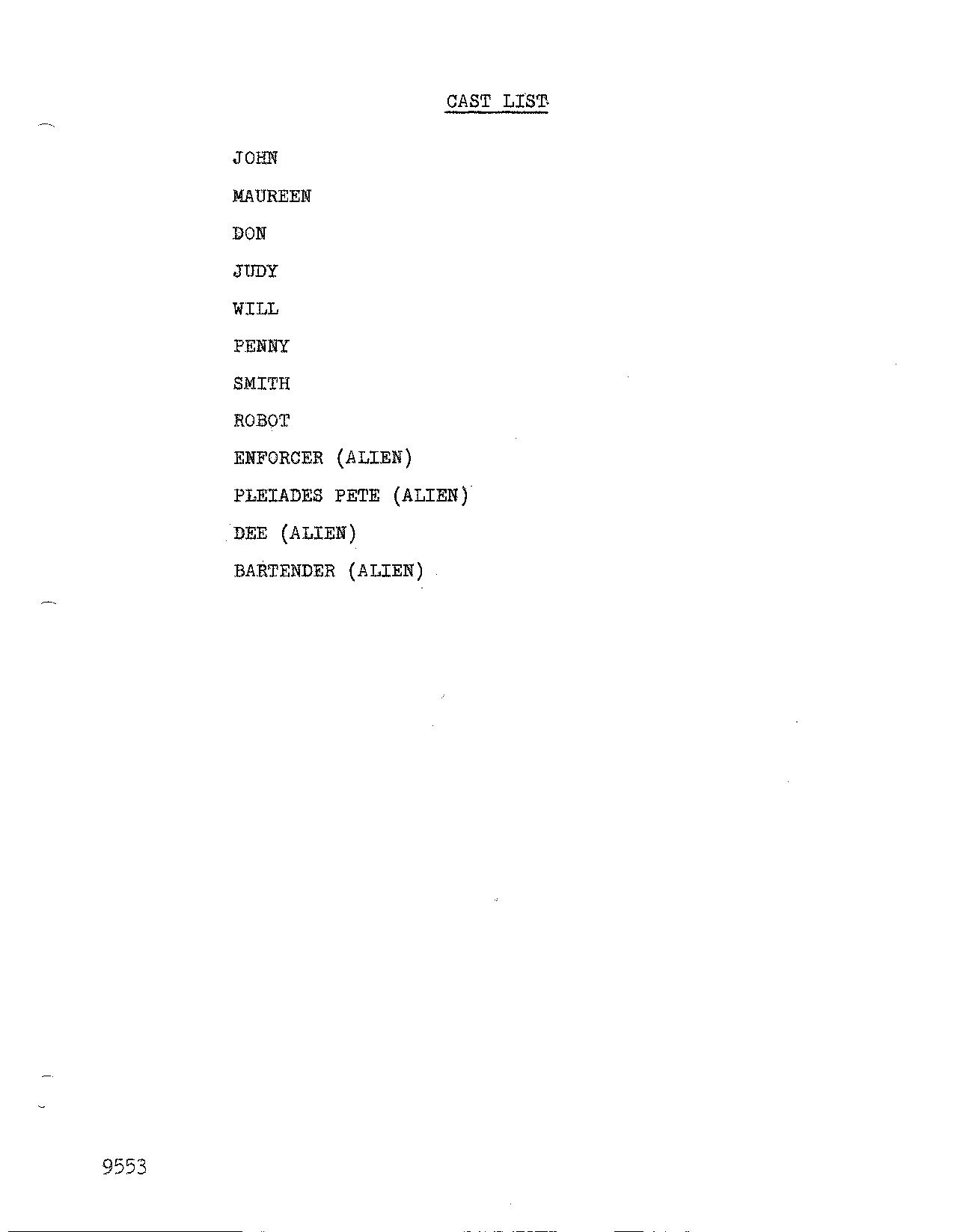 LOST in SPACE TV Series Script - Etsy